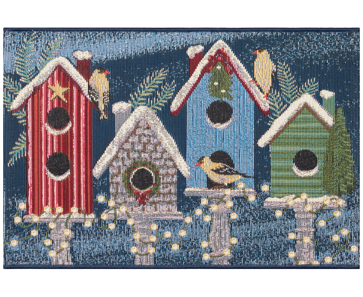 Click here for Liora Manne Esencia Birdhouse Holiday 2x210 Area R... prices