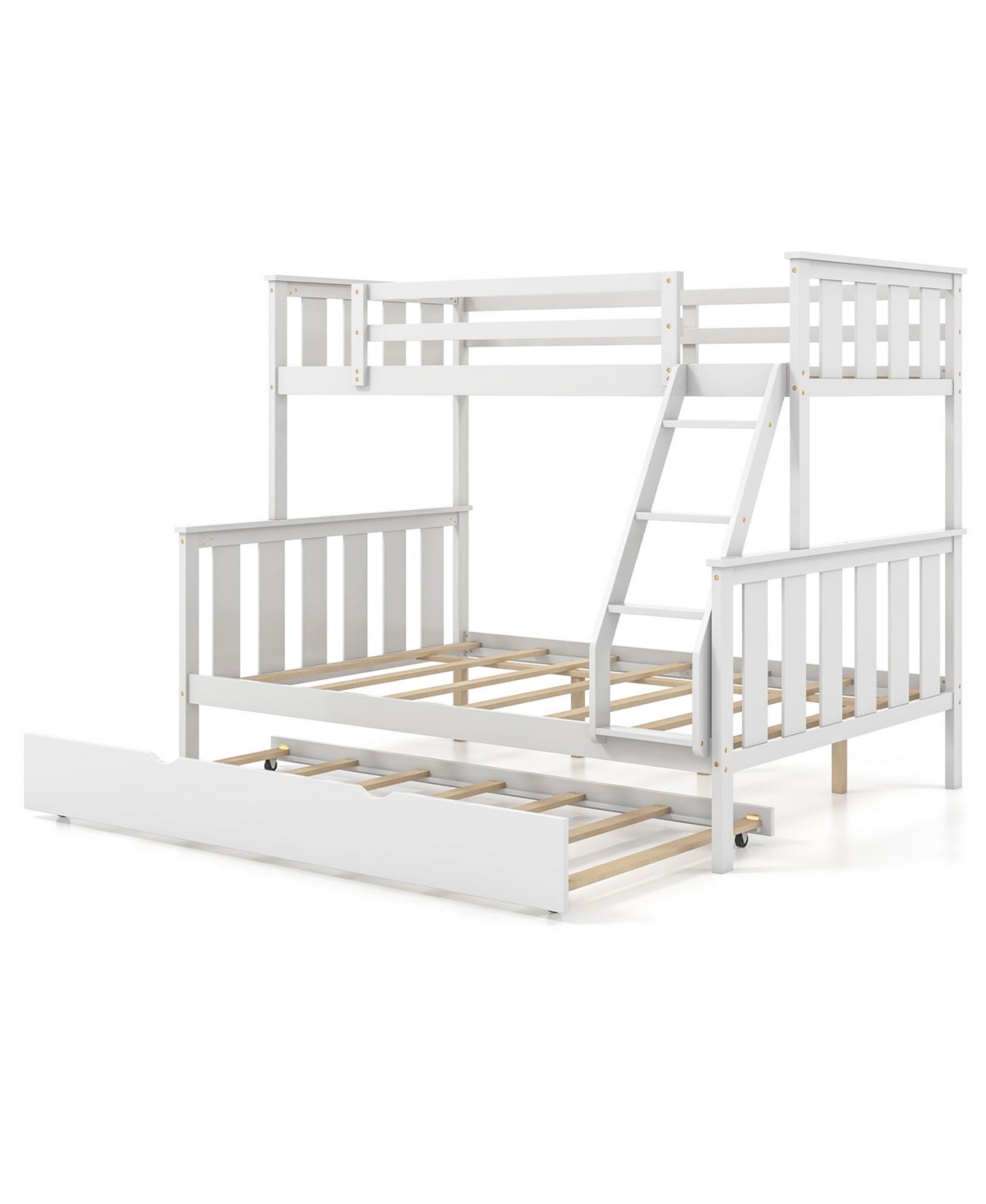 Click here for 3-in-1 Twin Over Full Bunk Bed with Trundle and Bu... prices