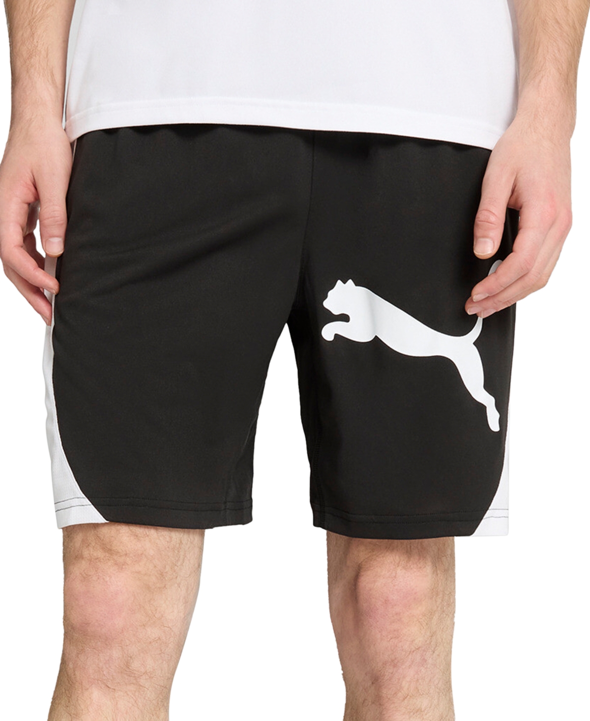 Click here for Puma Mens Tad Tech Knit Logo Shorts - Black prices