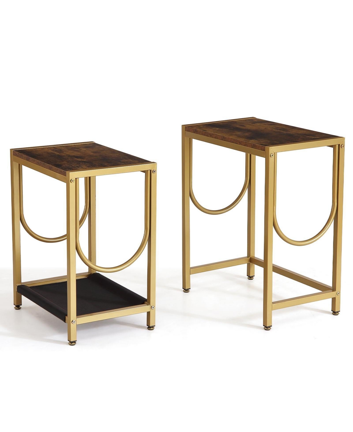 Click here for Nesting Coffee Table Set of 2 End Tables for Livin... prices