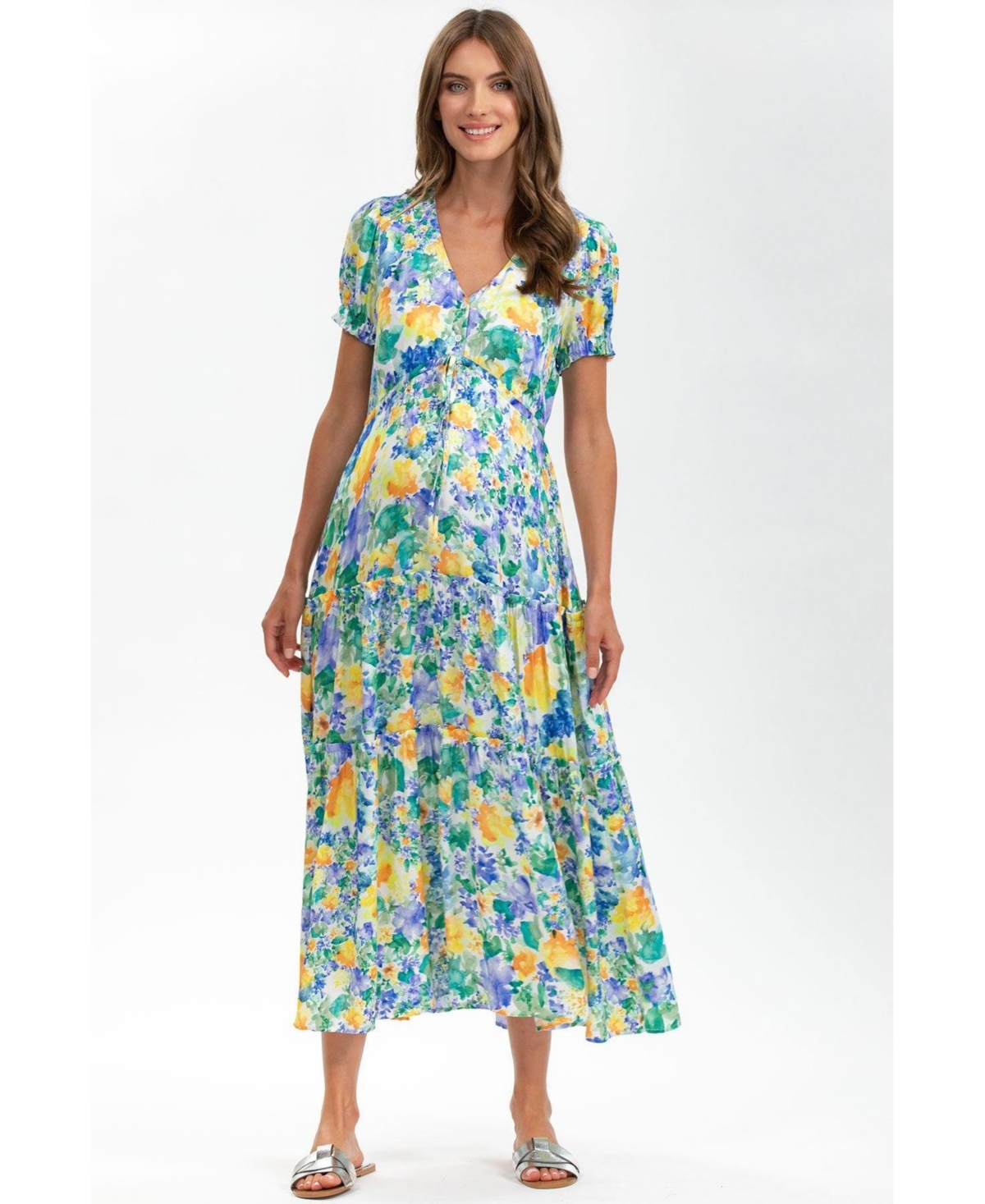 Click here for Pietro Brunelli Maternity Dress Bella - Monet styl... prices