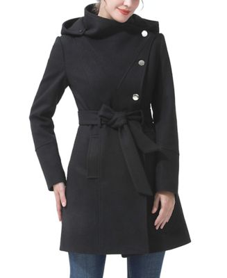 kimi + kai Women's Andie Wool Blend Hooded Coat - Macy's
