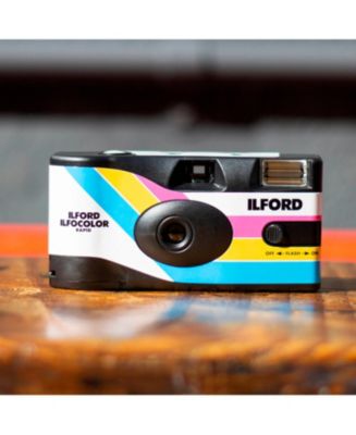 Ilford Ilfocolor Rapid Retro Single Use Camera White - 2 Pack - Macy's