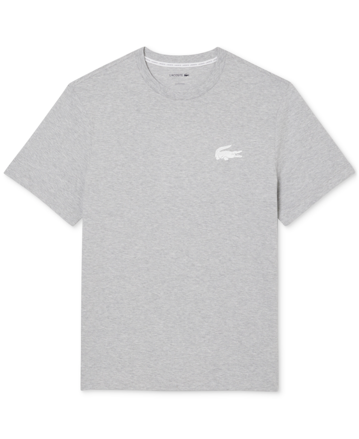 Click here for Lacoste Mens Loungewear Sleep T-Shirt - Silver Chi... prices