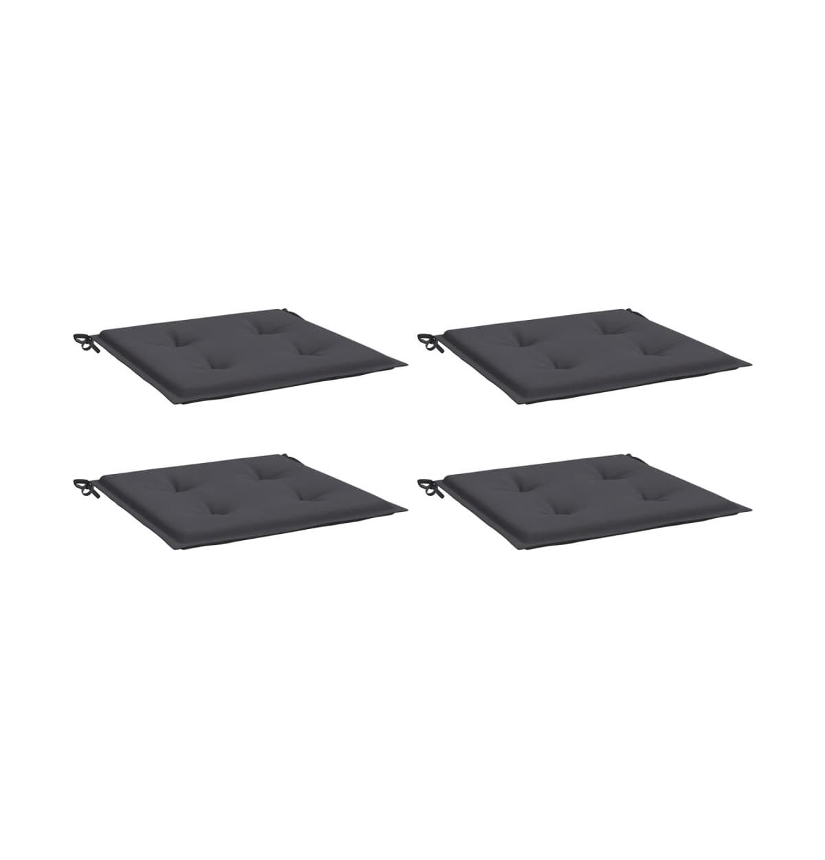 Click here for Garden Chair Cushions 4 pcs Anthracite 15.7x15.7x1... prices