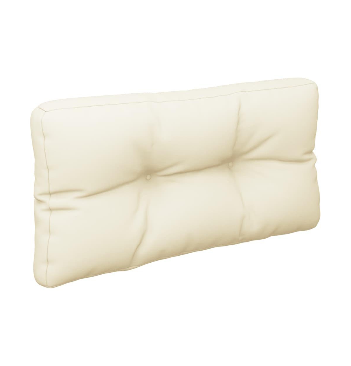 Click here for Pallet Cushion Cream 27.6x15.7x4.7 Fabric - Cream prices
