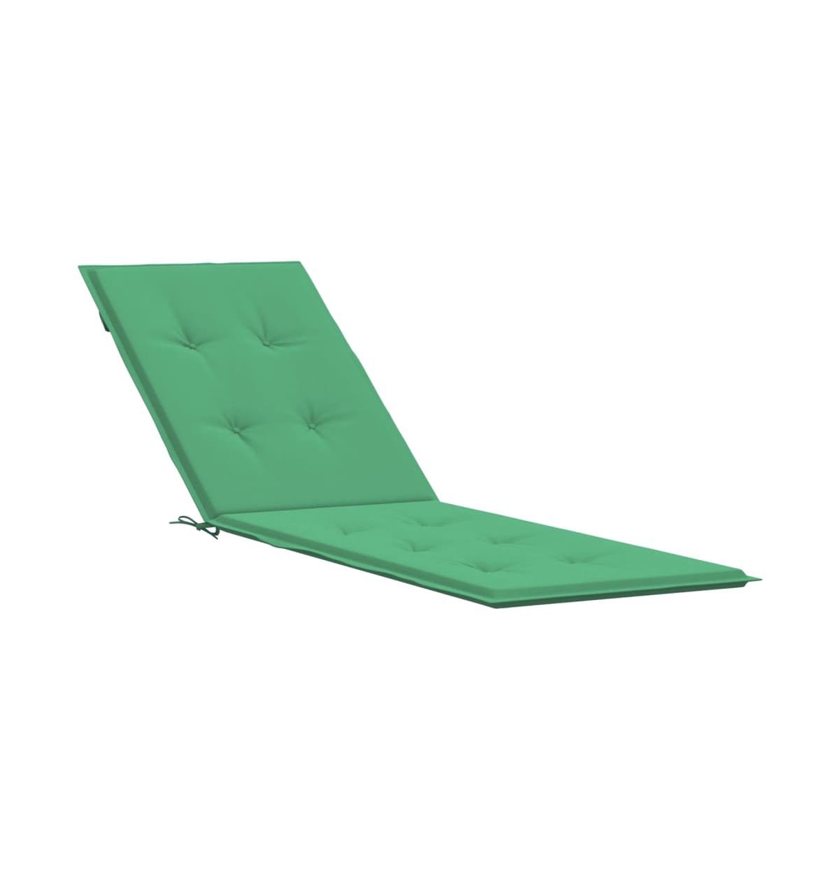 Click here for vidaXL Deck Chair Cushion Green (29.5+41.3)x19.7x1... prices
