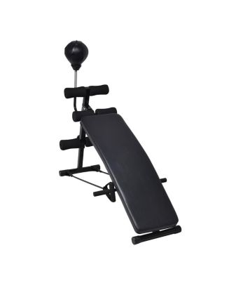 Adjustable Incline Curved Workout Fitness Sit Up Bench - Macy's