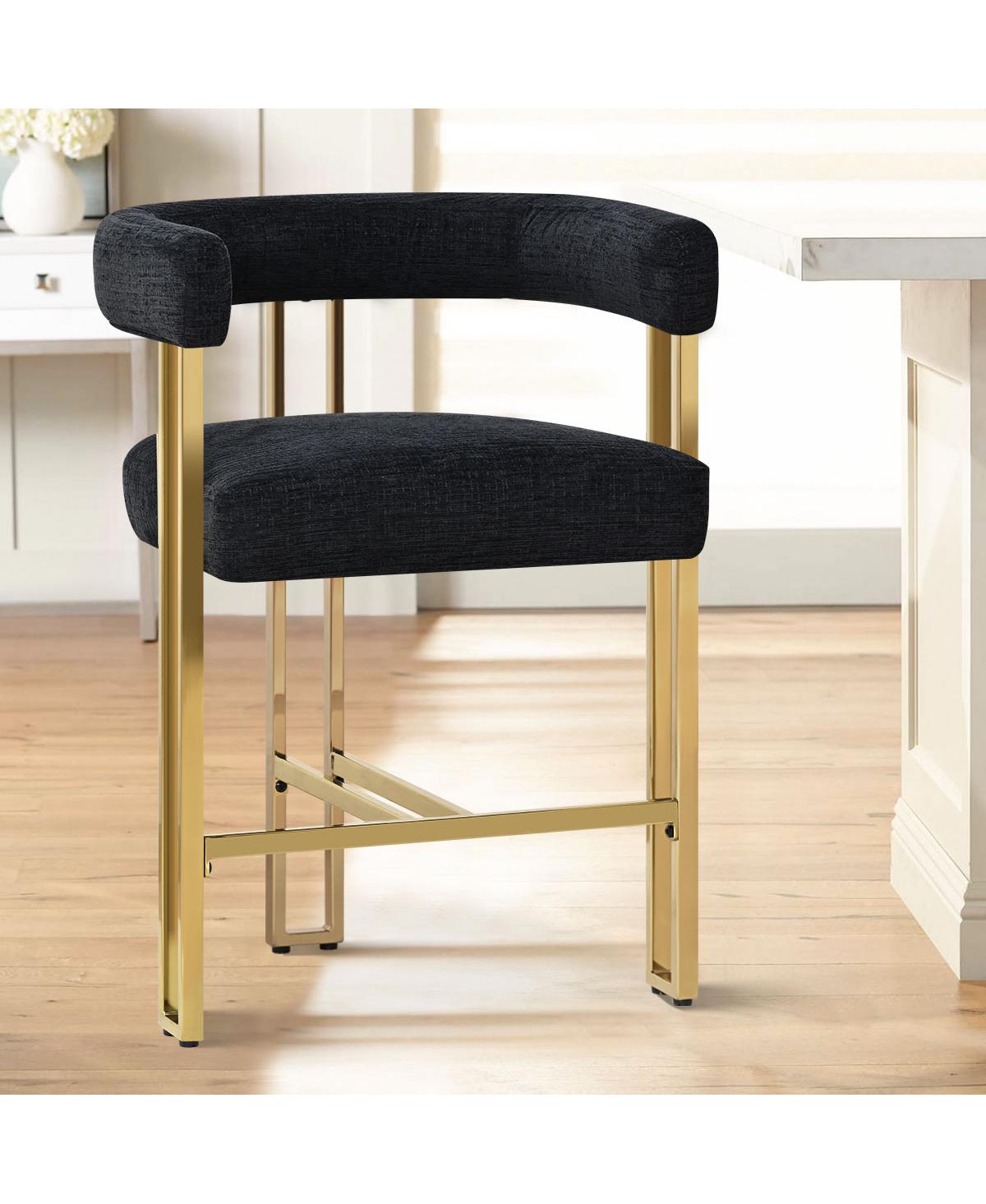 Click here for 25 Counter Height Bar Stool with Gold Metal Legs... prices