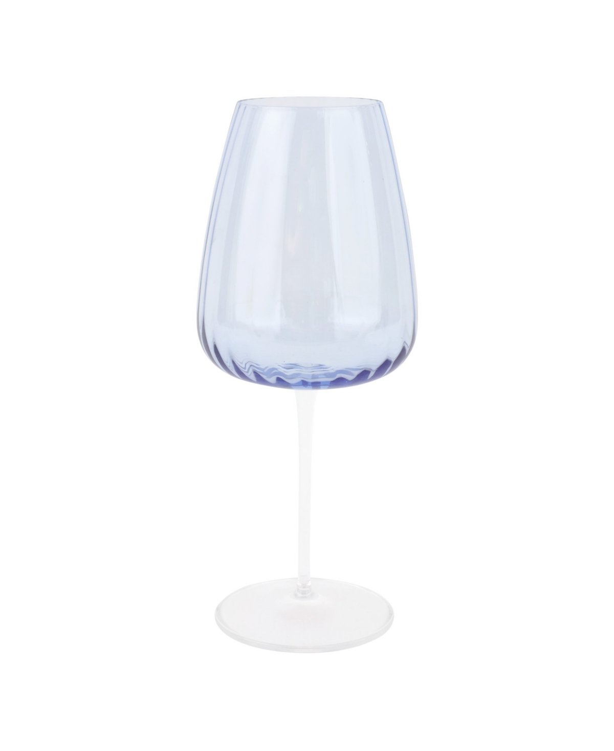 Click here for Vietri Francesca Wine Glass - Blue prices