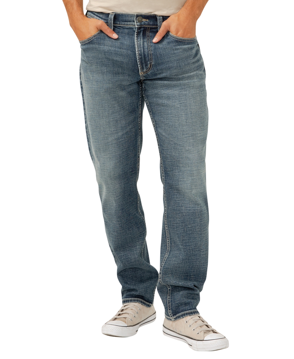 Click here for Silver Jeans Co. Mens Eddie Classic Athletic Fit T... prices