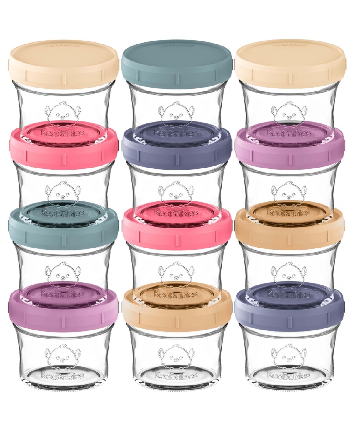 Click here for KeaBabies 12pk Prep Baby Food Storage Containers... prices