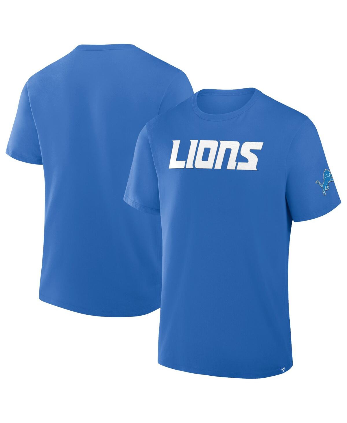 Click here for Fanatics Mens Blue Detroit Lions Legacy Cotton T-S... prices