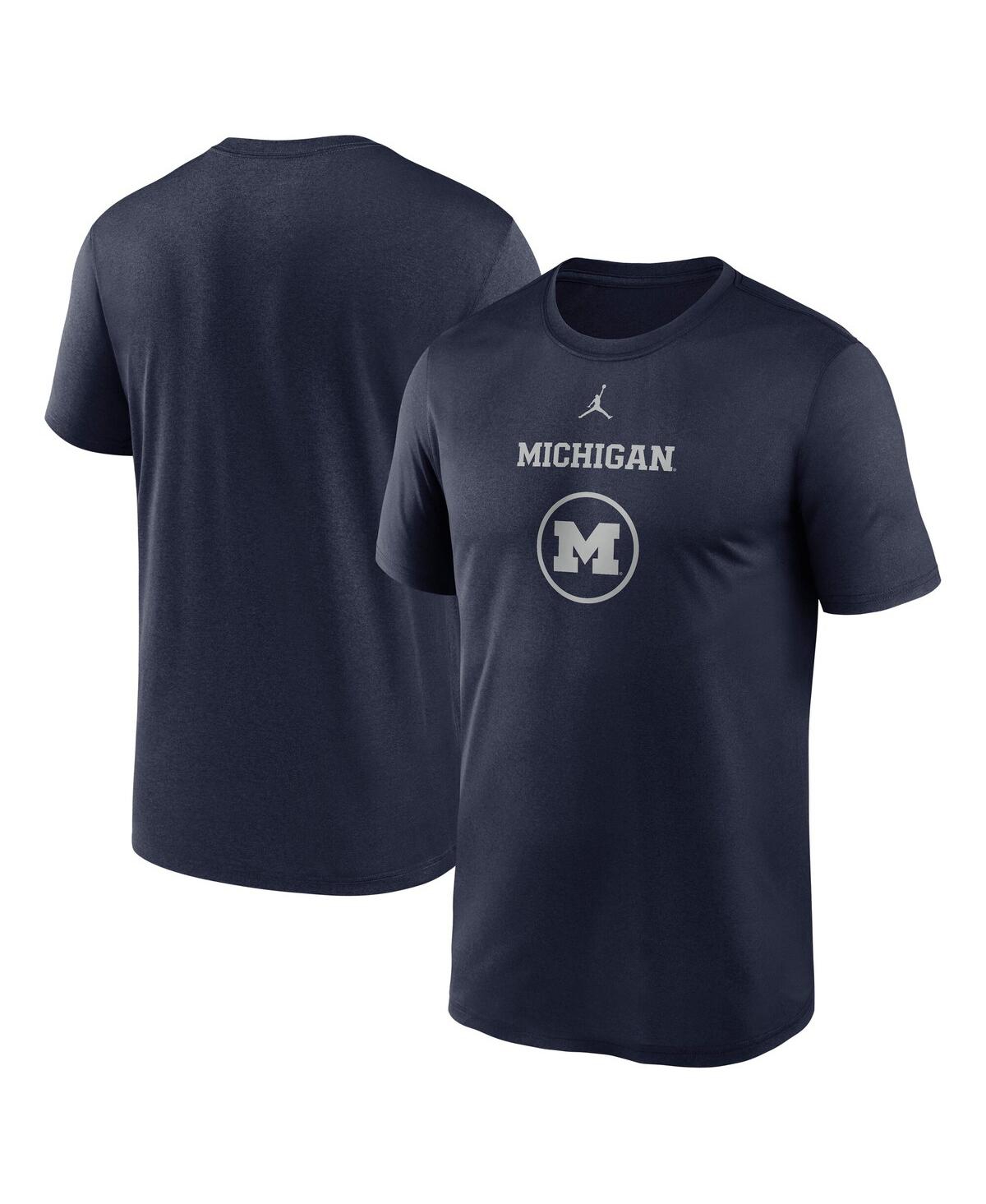 Click here for Jordan Mens Navy Michigan Wolverines On-Court Bask... prices