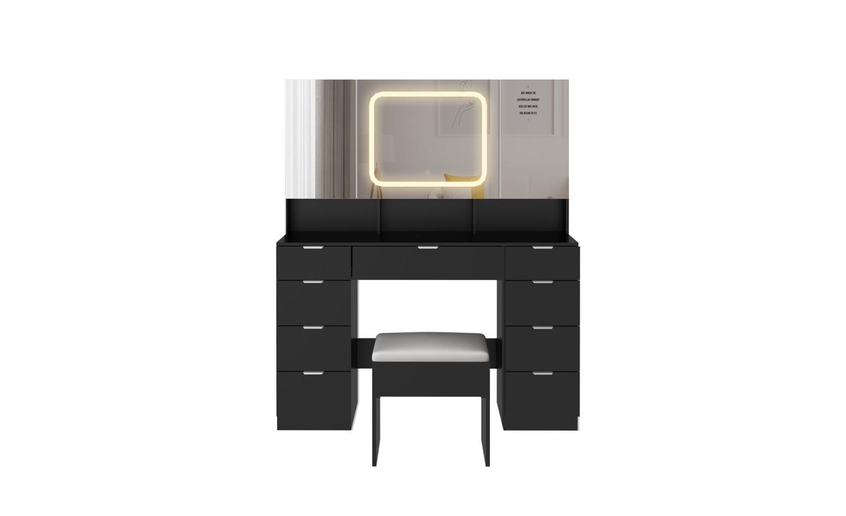 Click here for Vanity Table Set – Stylish Makeup Desk with... prices