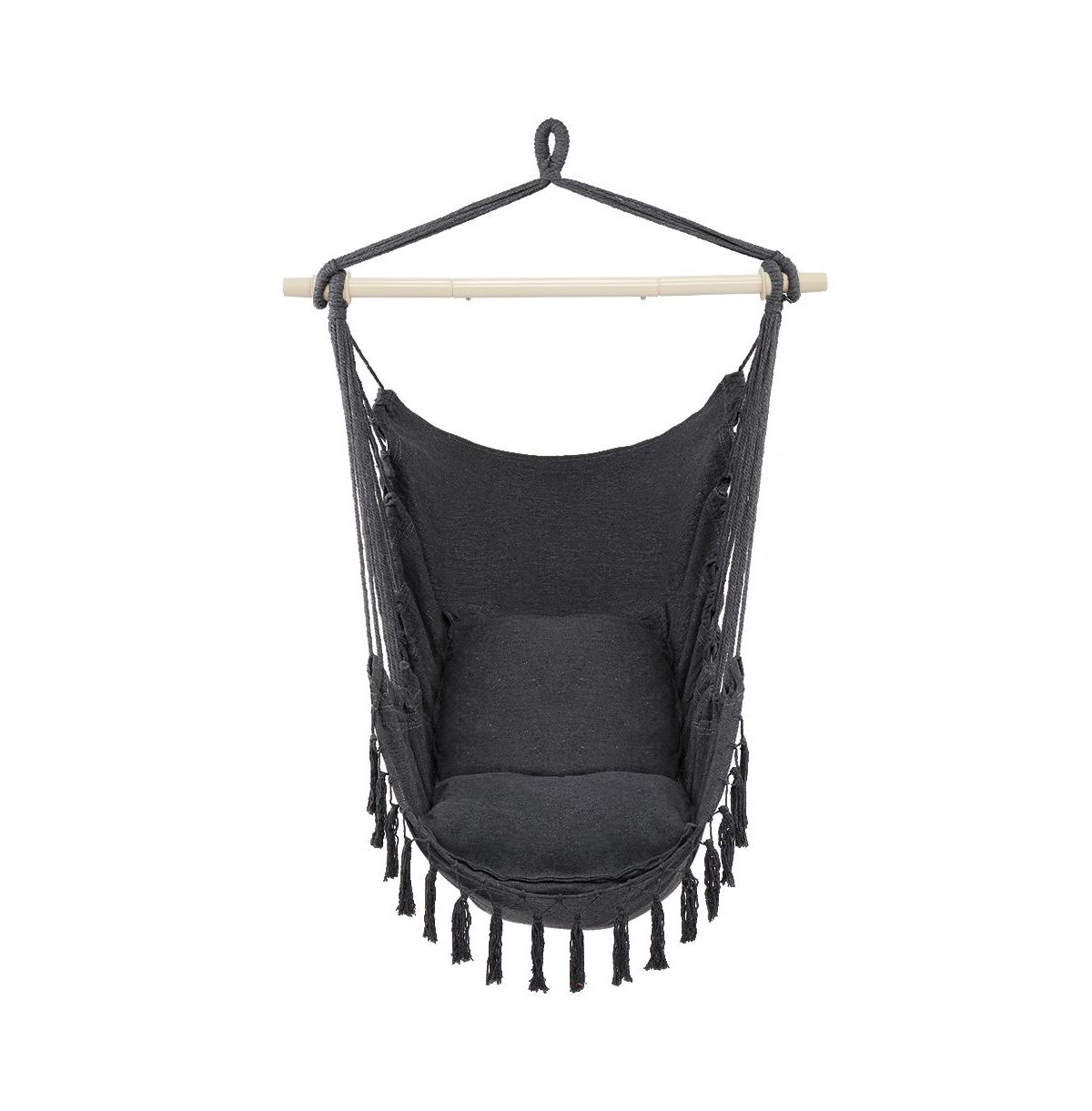 Click here for Stylish Pillow Tassel Hanging Chair for Cozy Space... prices