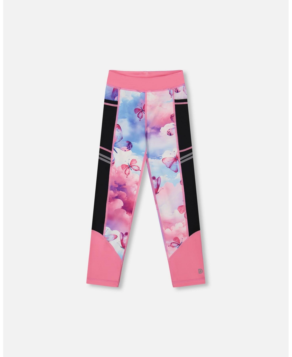 Click here for Deux par Deux Girls Printed Athletic Leggings Pink... prices