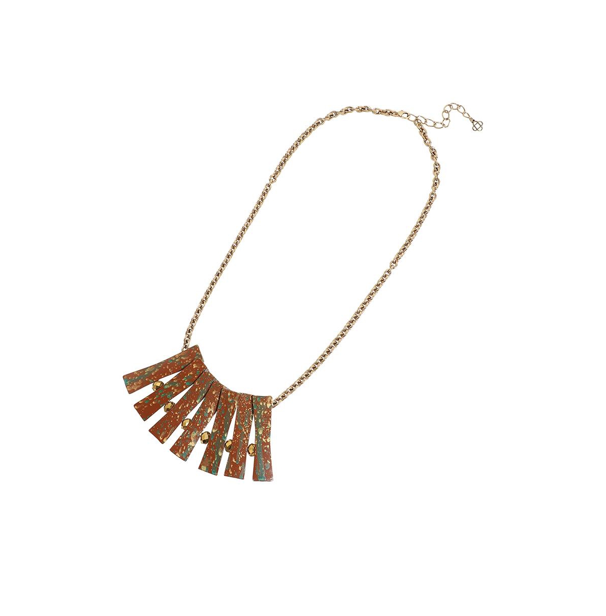 Click here for Party Stone Statement Necklace - Brown prices
