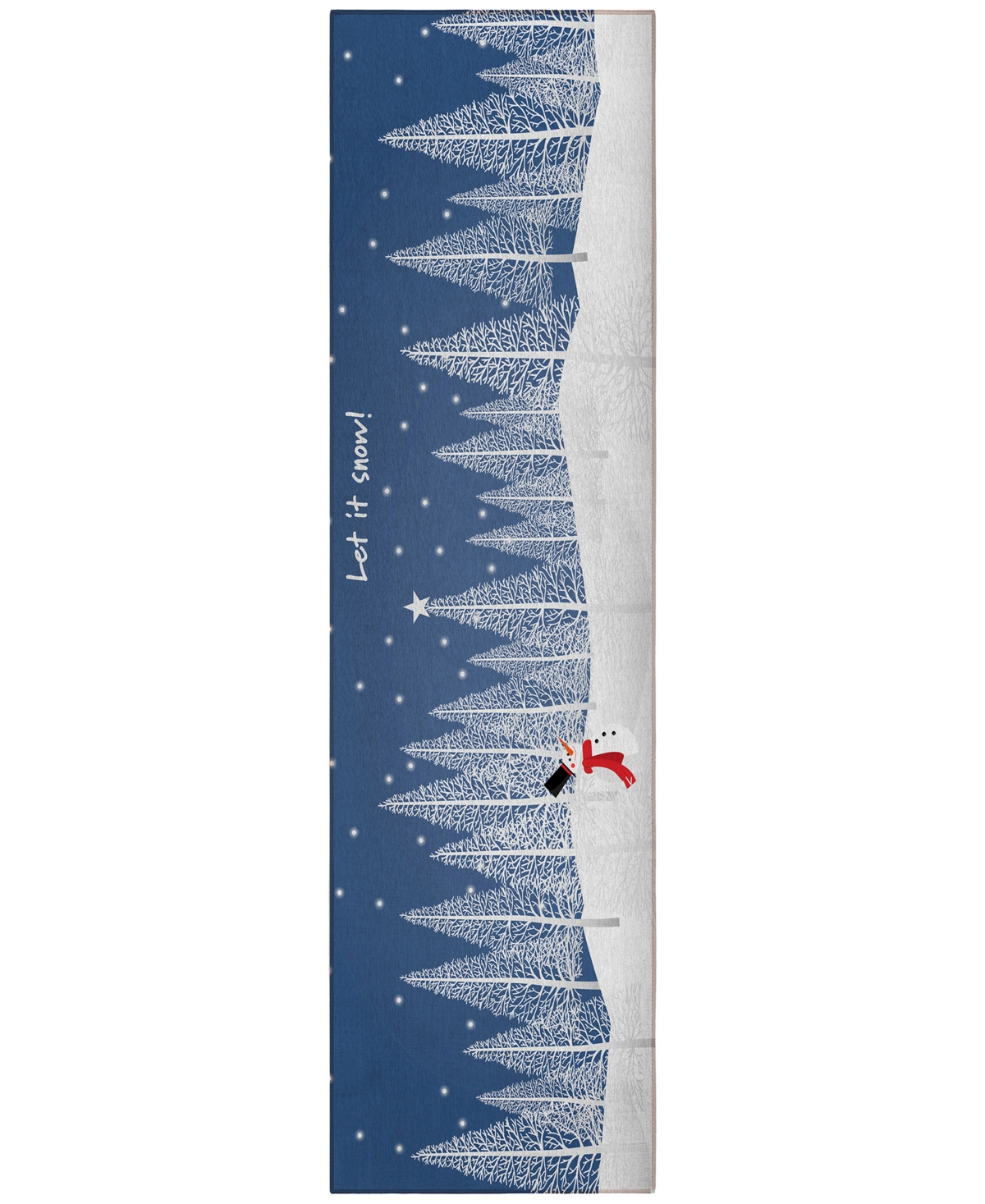 Click here for Dalyn Wonderland WN12 23x76 Runner Area Rug - Navy prices