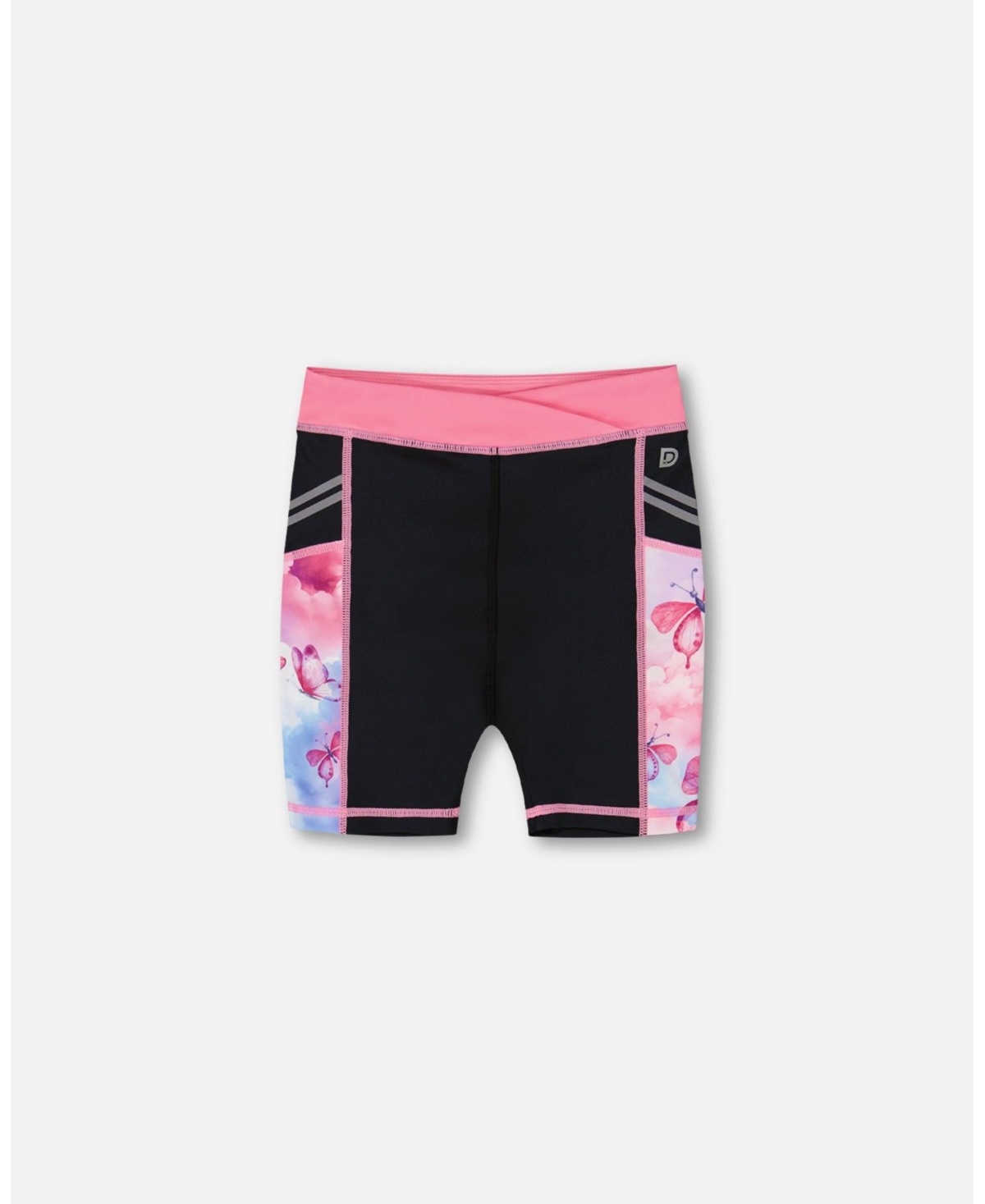 Click here for Deux par Deux Girls Printed Athletic Biker Short B... prices