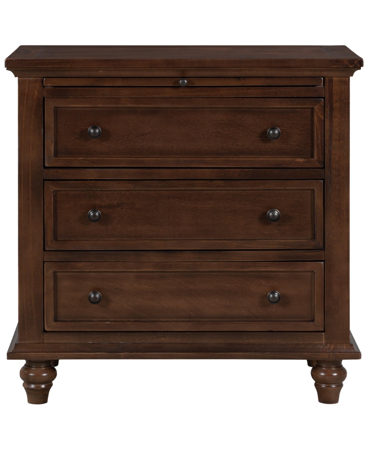 Click here for 3-Drawer Storage Wood Cabinet  End Table with Pull... prices