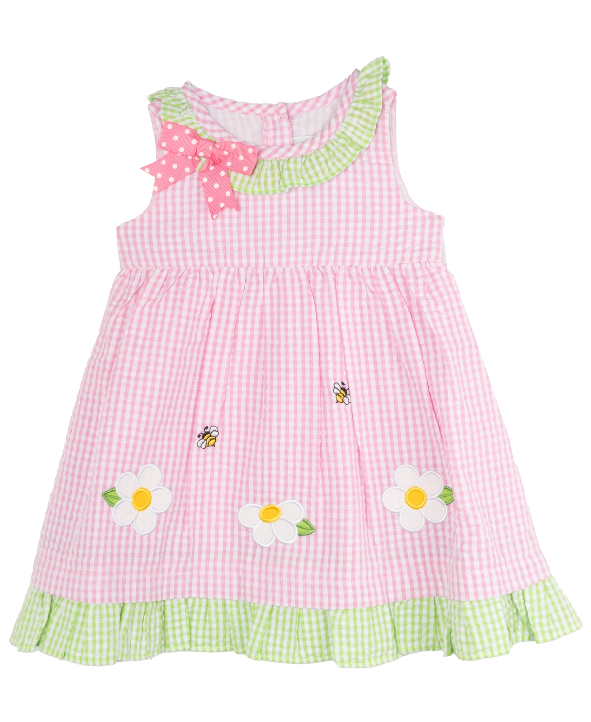 Click here for Rare Editions Baby Girls Daisy Seersucker Dress -... prices