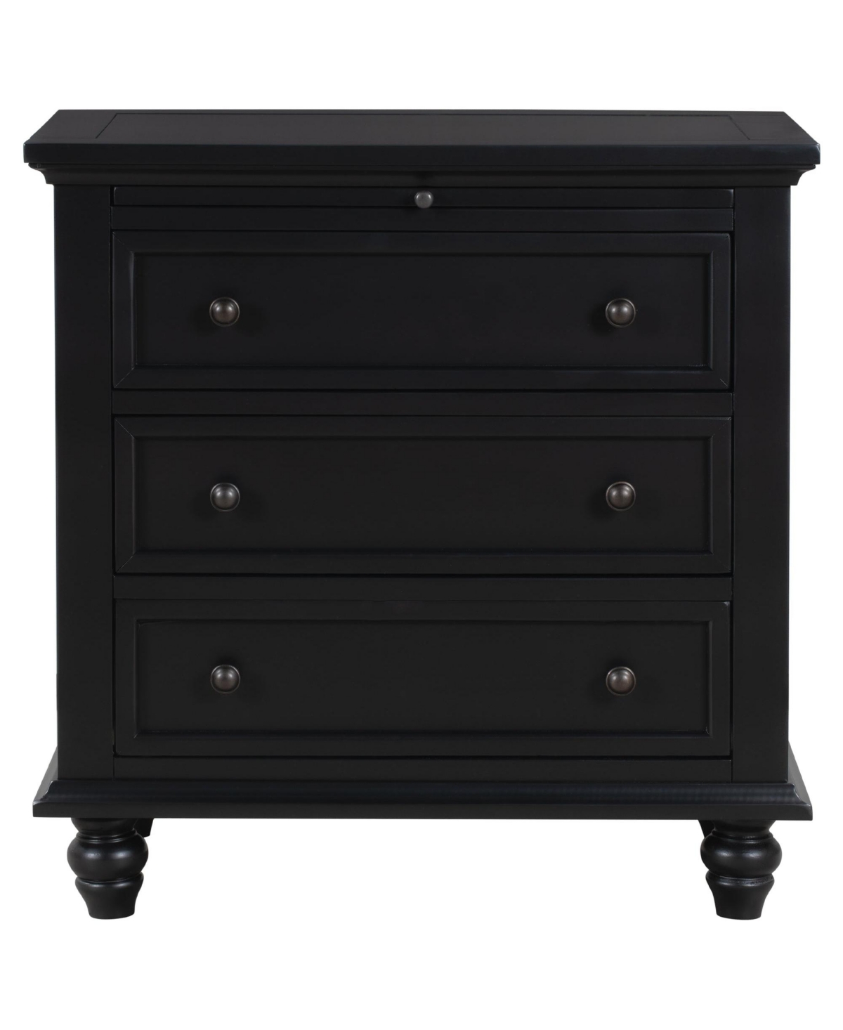 Click here for 3-Drawer Storage Wood Cabinet  End Table with Pull... prices