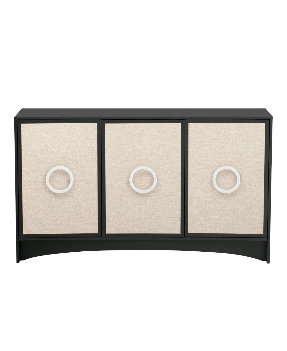 Click here for Curved Design Storage Cabinet with Three Doors and... prices