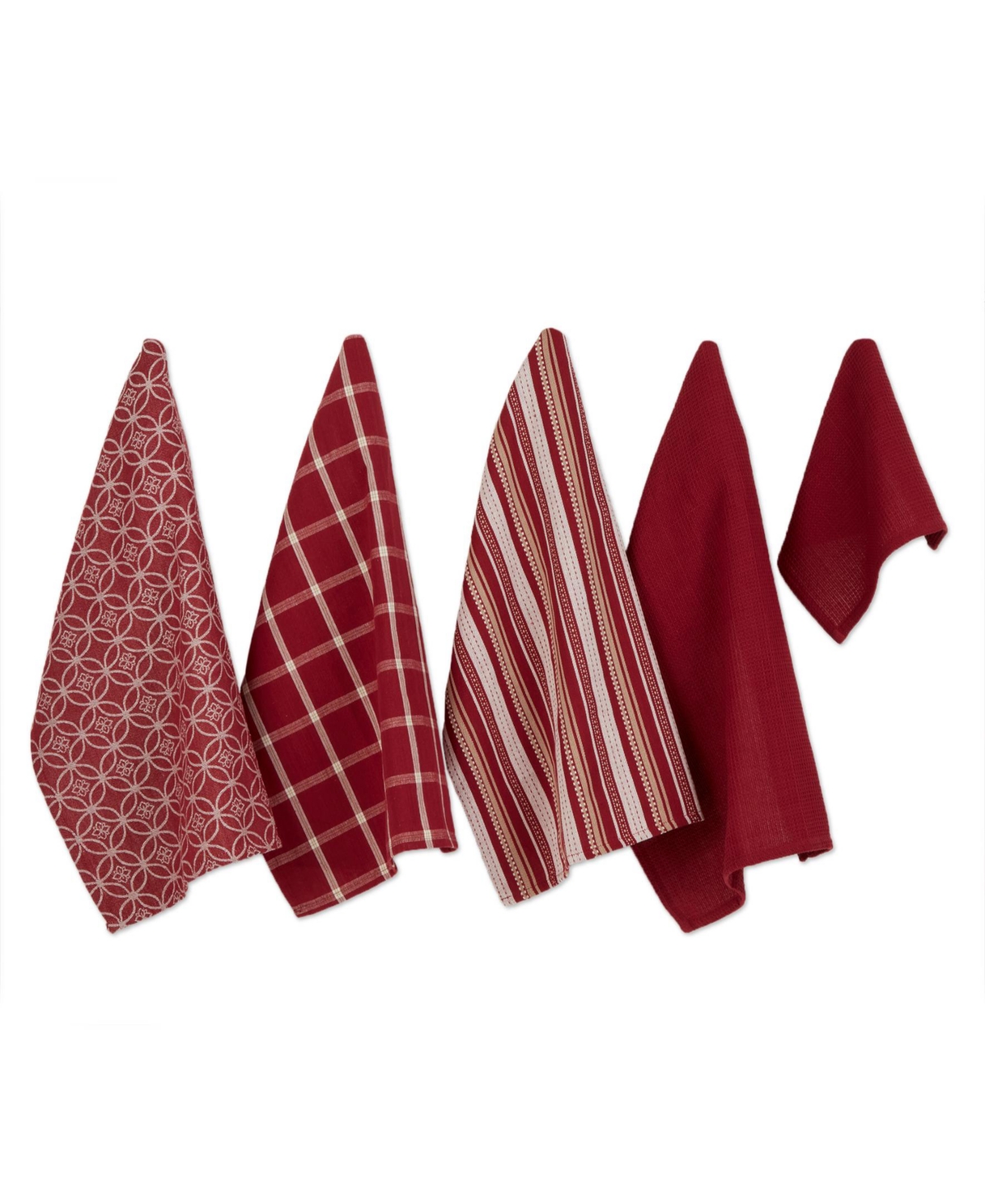 Click here for Design Imports Wine Asst Cotton Dishtowel Dishclot... prices