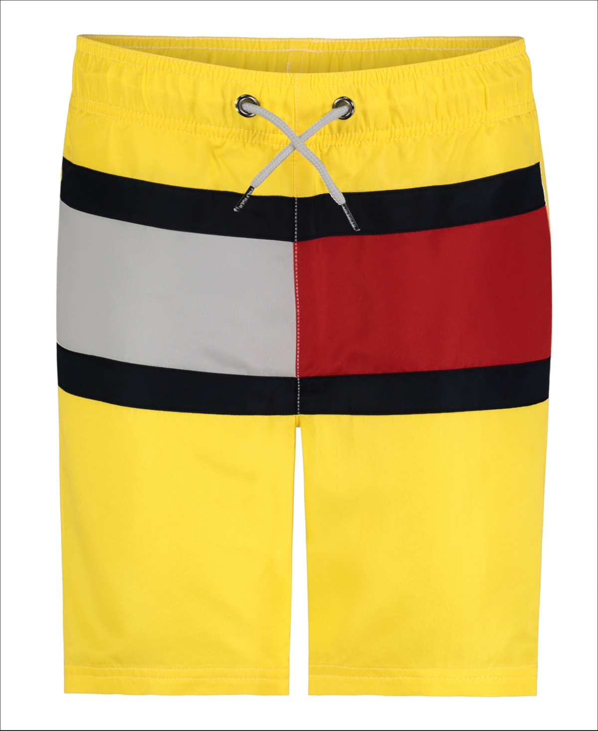 Tommy Hilfiger Big Boys Flag Swim Trunk - Buttercup