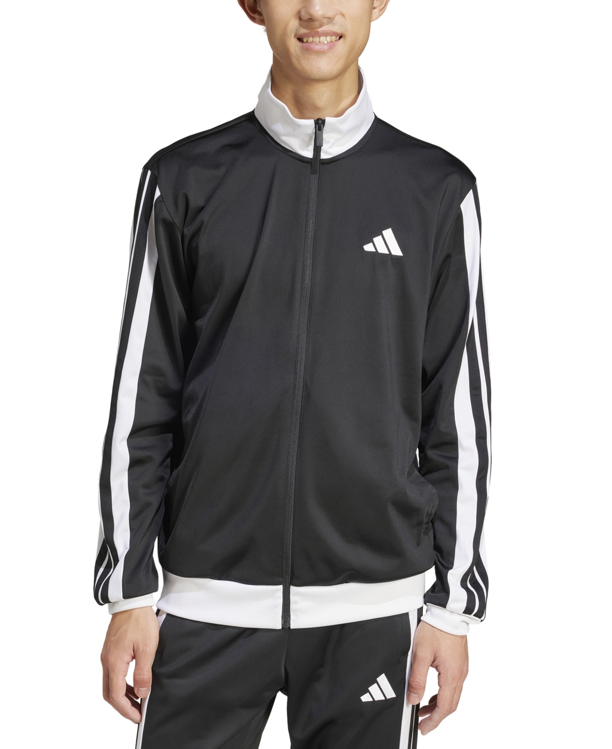 Click here for adidas Mens Regular-Fit 3-Stripes Colorblocked Tri... prices