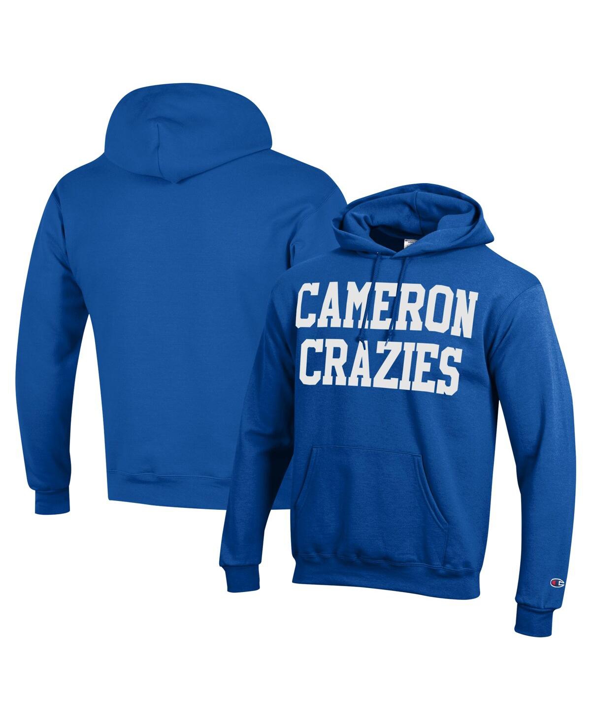 Click here for Champion Mens Royal Duke Blue Devils Cameron Crazi... prices