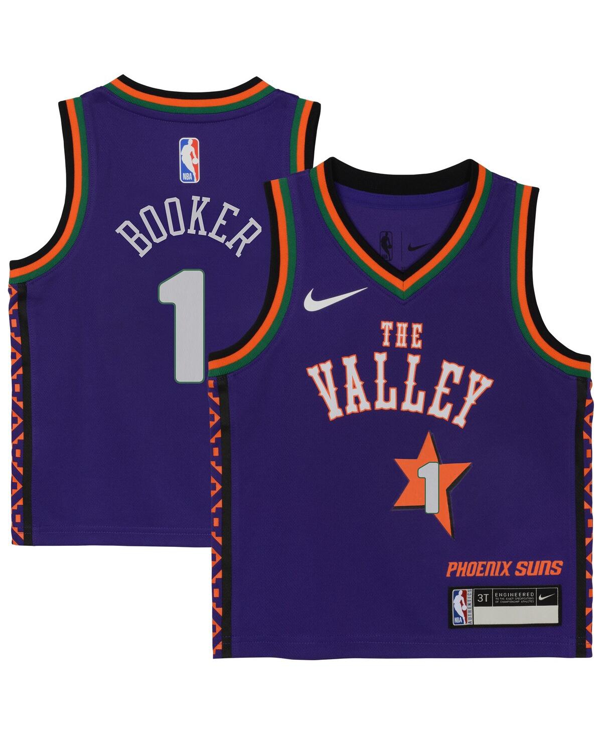 Click here for Nike Baby Boys and Girls Devin Booker Purple Phoen... prices