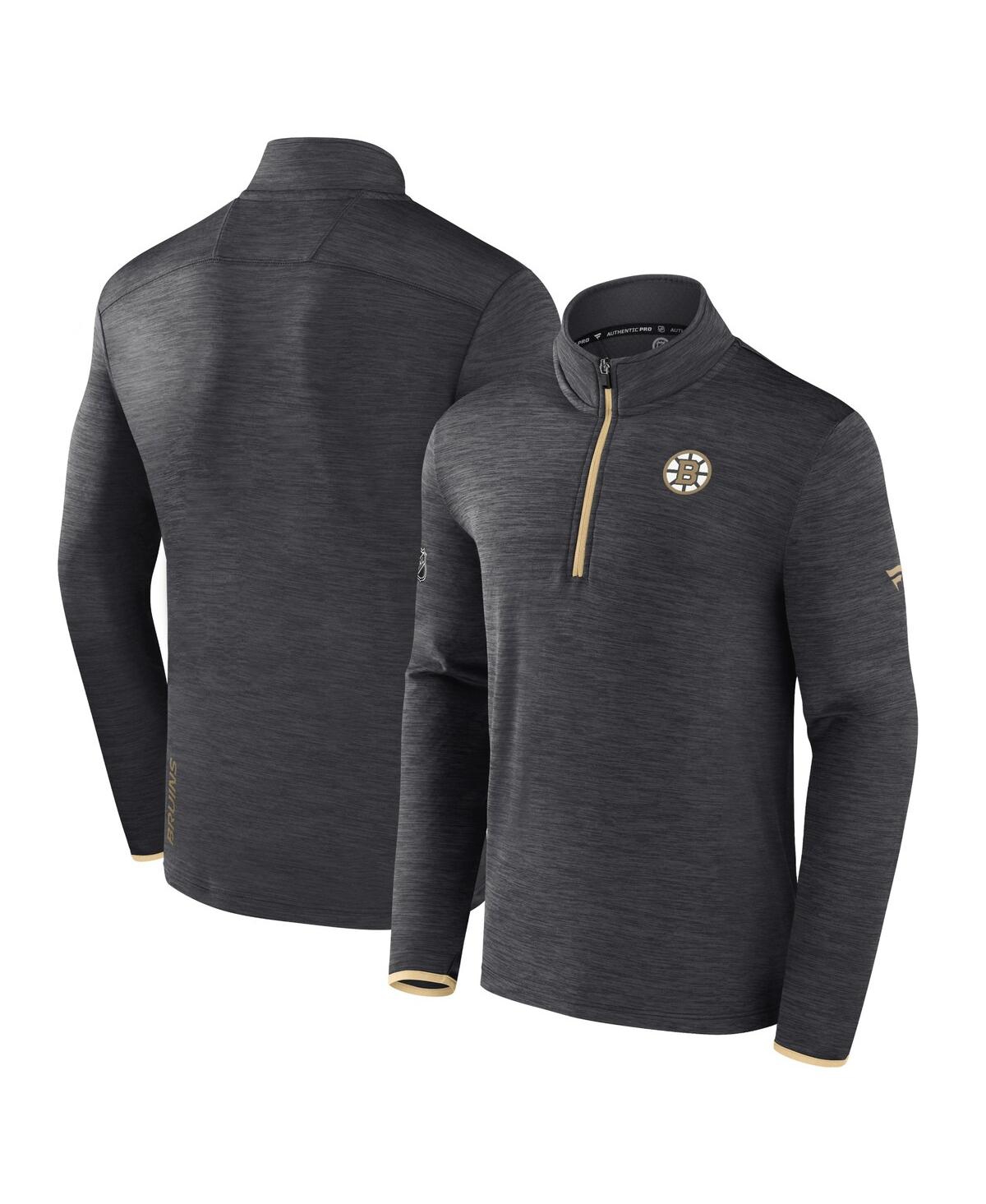 Click here for Fanatics Mens Heather Charcoal Boston Bruins Authe... prices