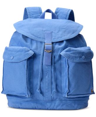 Polo Ralph Lauren Men's Flap-Top Canvas Backpack - Macy's