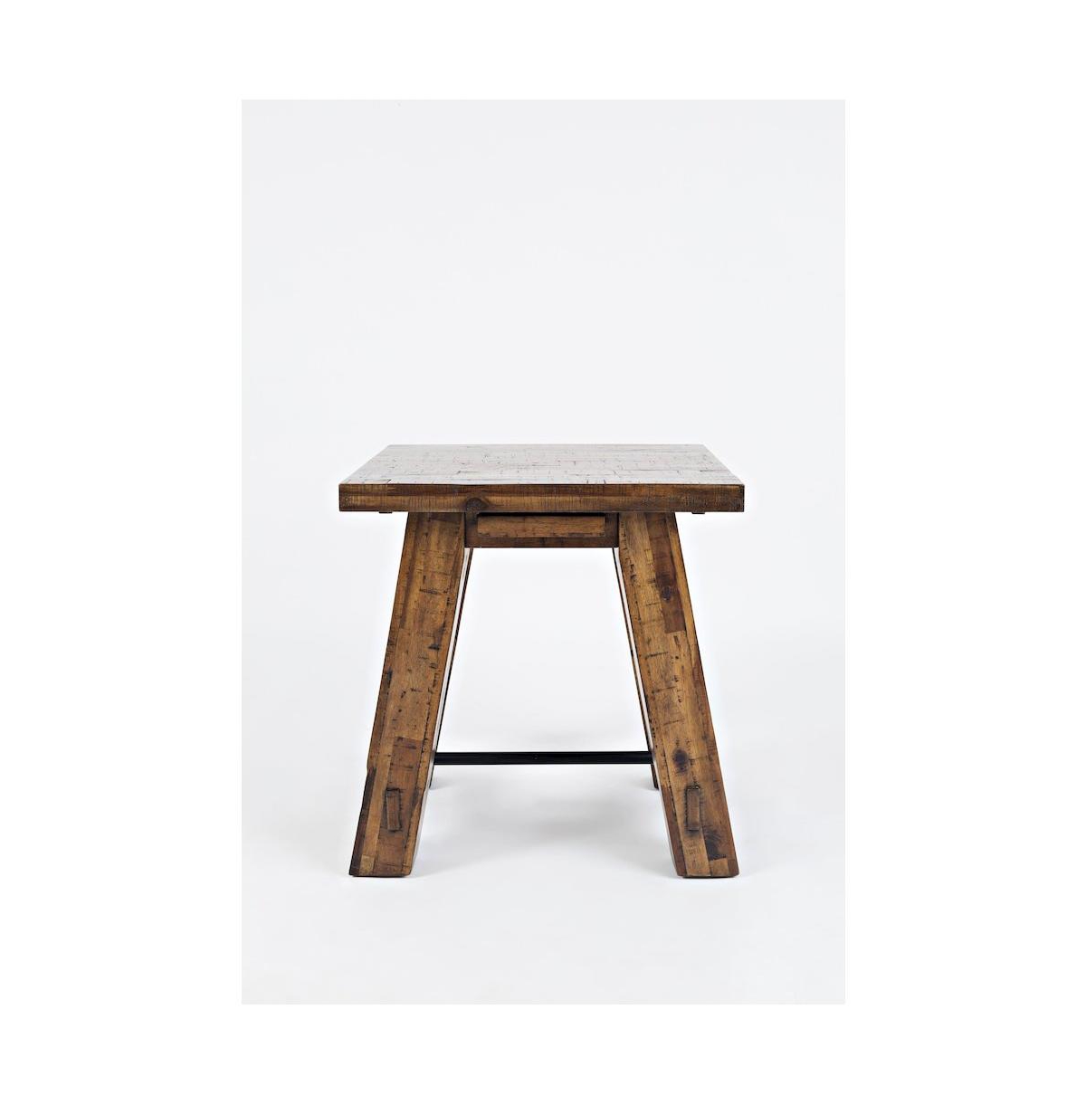 Click here for Cannon Valley Rustic Distressed Industrial Trestle... prices