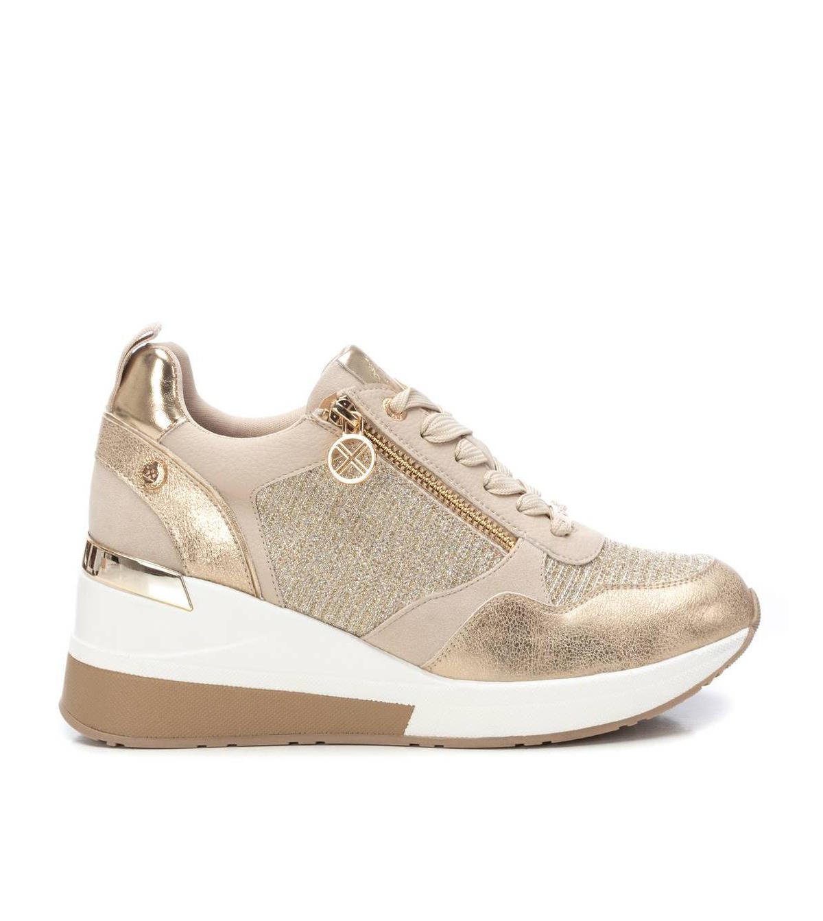Click here for Womens Wedge Sneakers By Xti - Gold prices