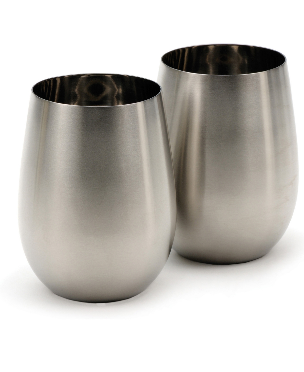 Click here for Rsvp International Stemless Stainless Steel Wine G... prices