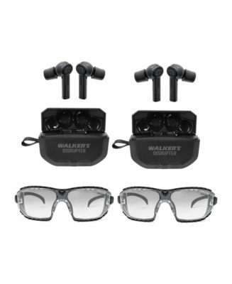 Walker's Disruptor Noise Canceling Bluetooth Earbuds with Ballistic ...