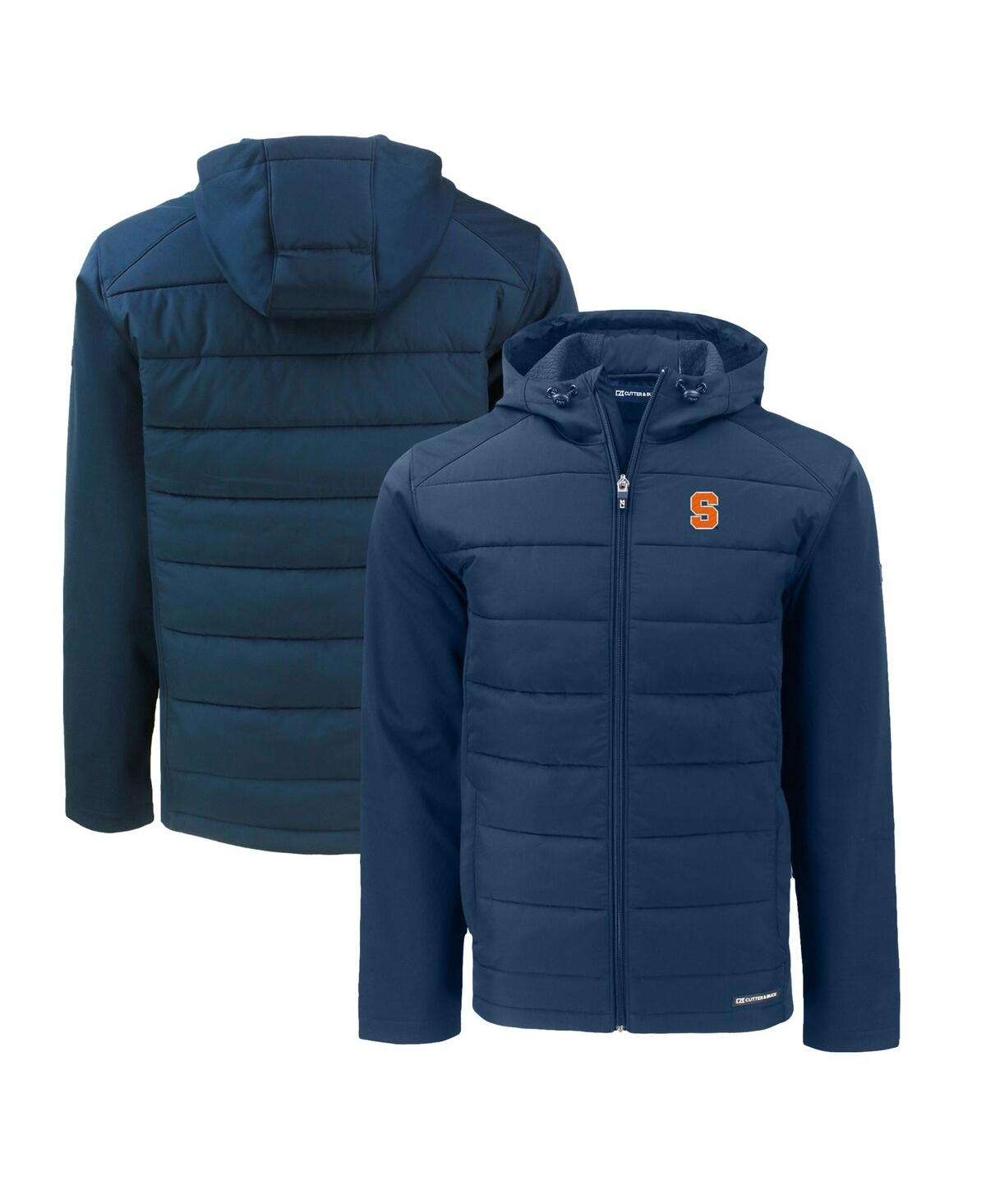Click here for Cutter & Buck Mens Navy Syracuse Orange Evoke Hybr... prices