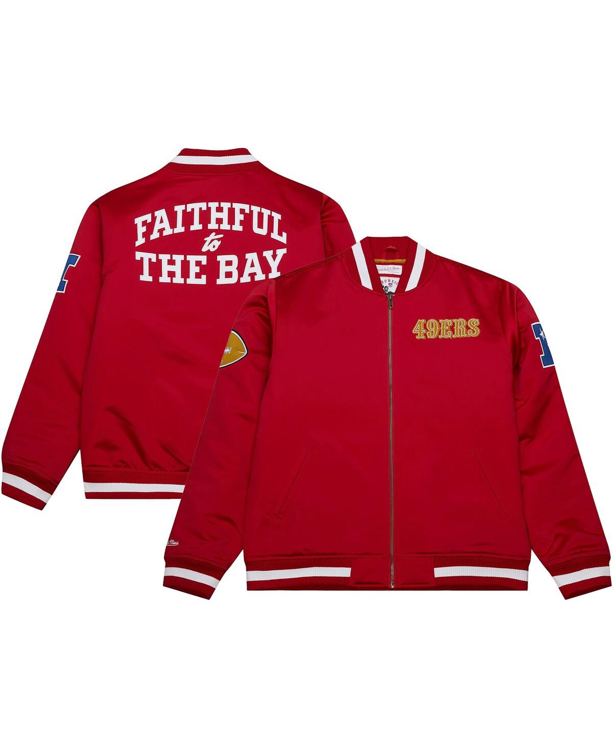 Click here for Mitchell & Ness Mens Scarlet San Francisco 49ers H... prices
