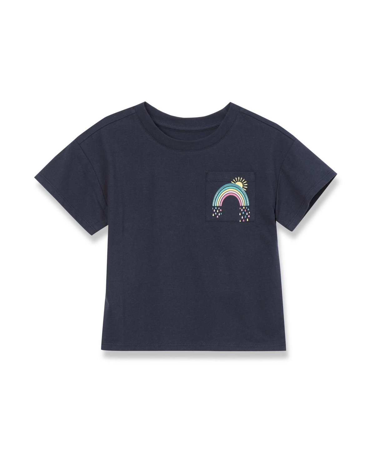 Click here for Lands End Girls Meet and Greet Pocket Tee - Classi... prices
