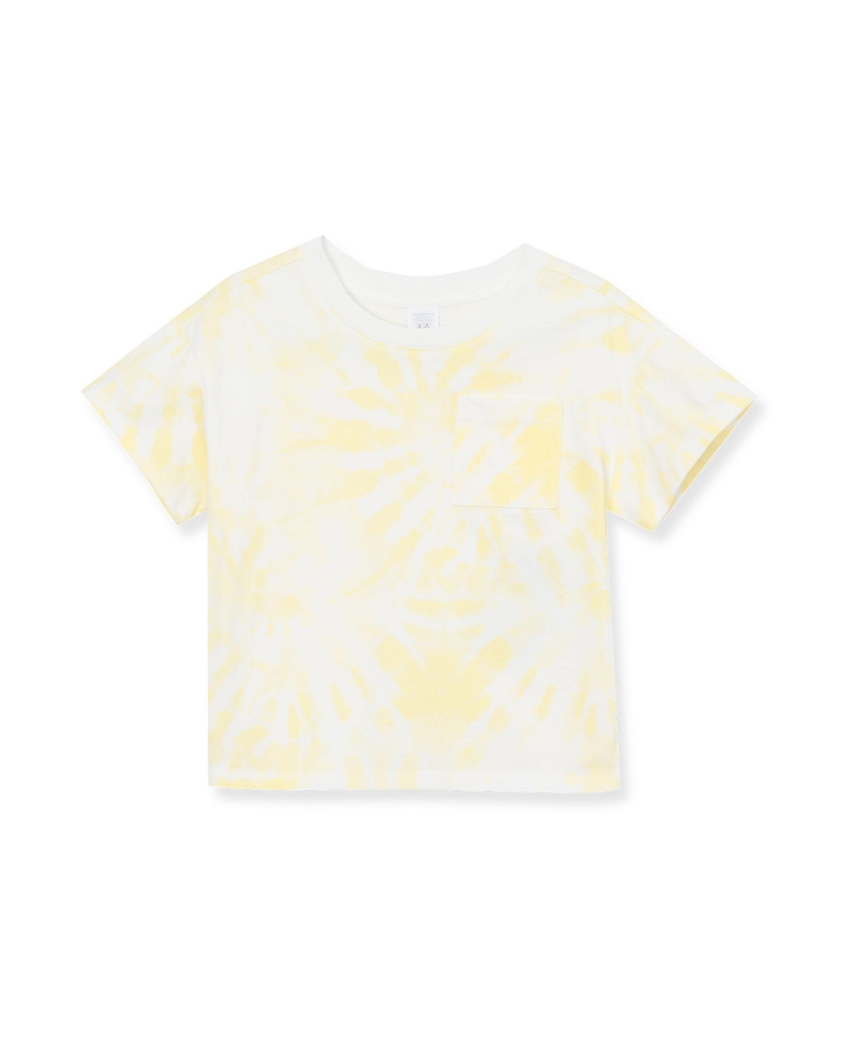 Click here for Lands End Girls Meet and Greet Pocket Tee - Yellow... prices