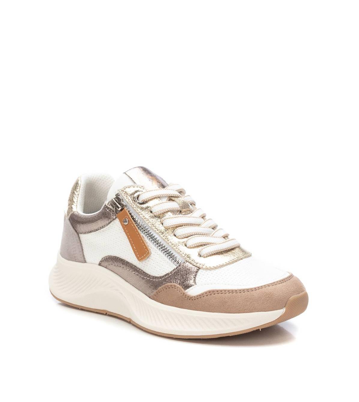Click here for Womens Casual Sneakers By Xti - Beige prices