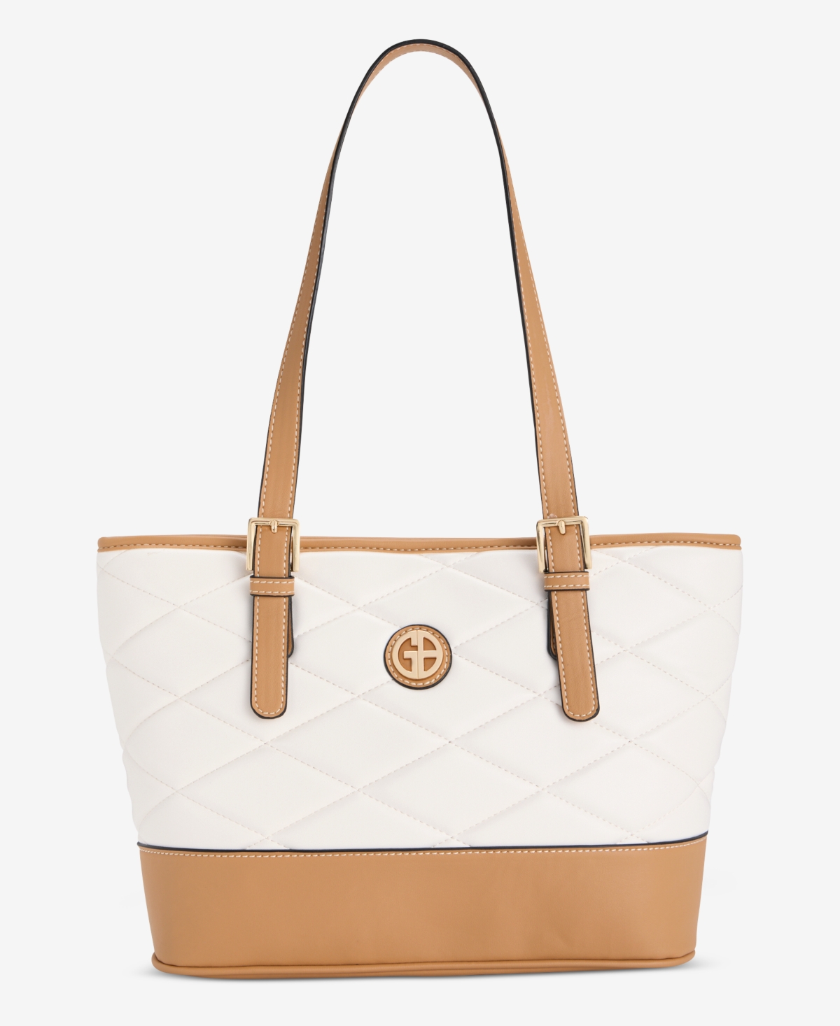 Click here for Giani Bernini Large Quilted Tulip Tote  Exclusivel... prices