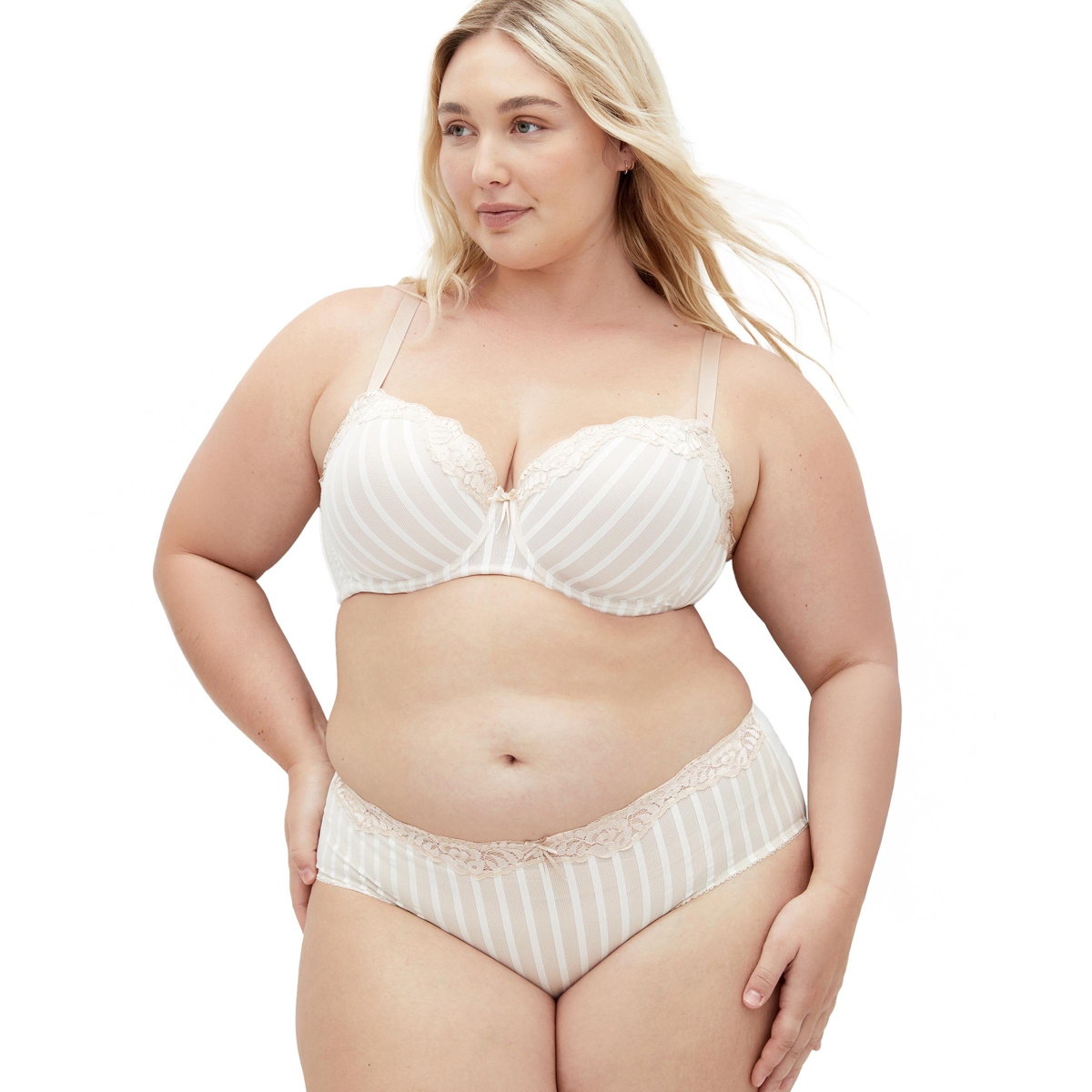 Click here for City Chic Plus Size Fifi Shorty - Latte prices