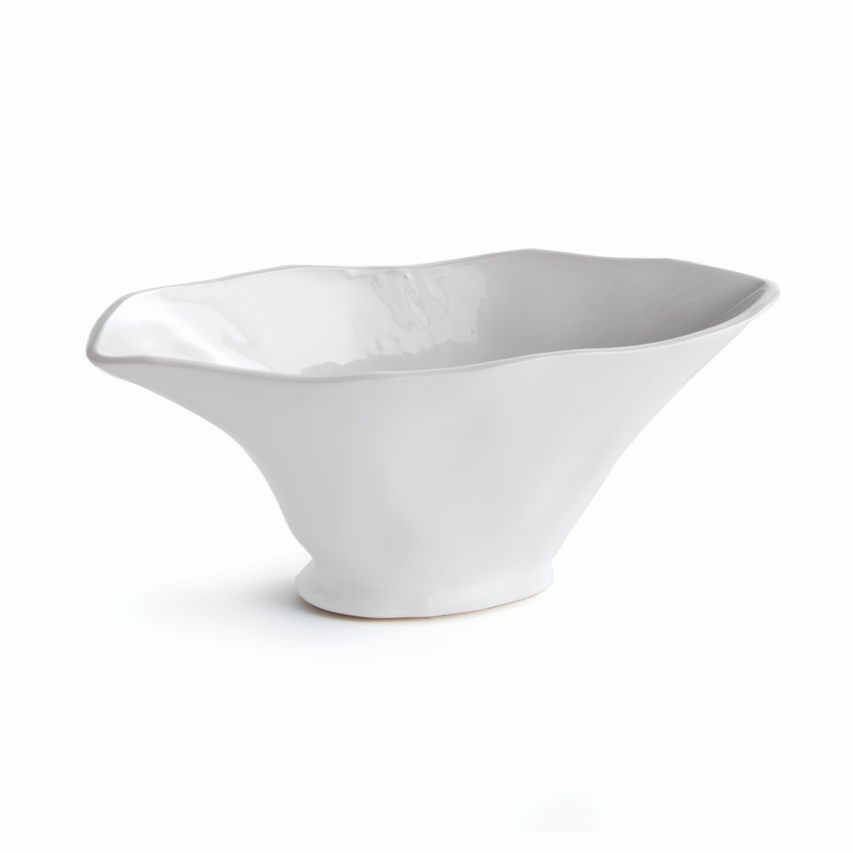 Click here for Madara Oval Vase Small - White prices