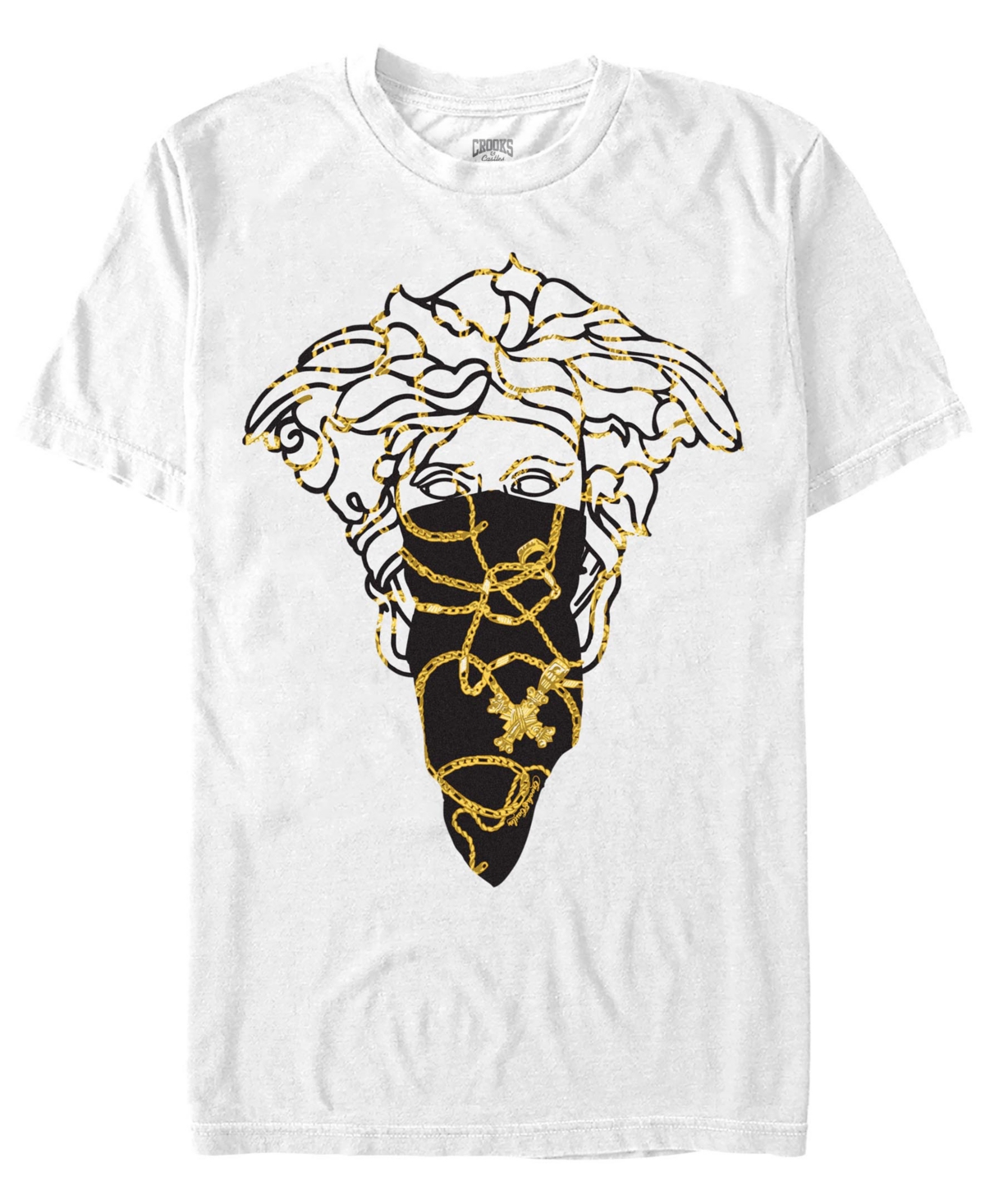 Click here for Fifth Sun Mens Medusa Short Sleeve T-Shirt - White prices