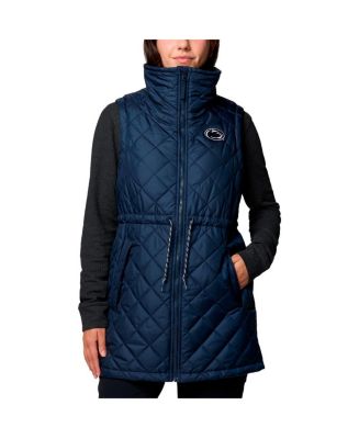 Columbia Women's Navy Penn State Nittany Lions Crested Peak Full-Zip ...