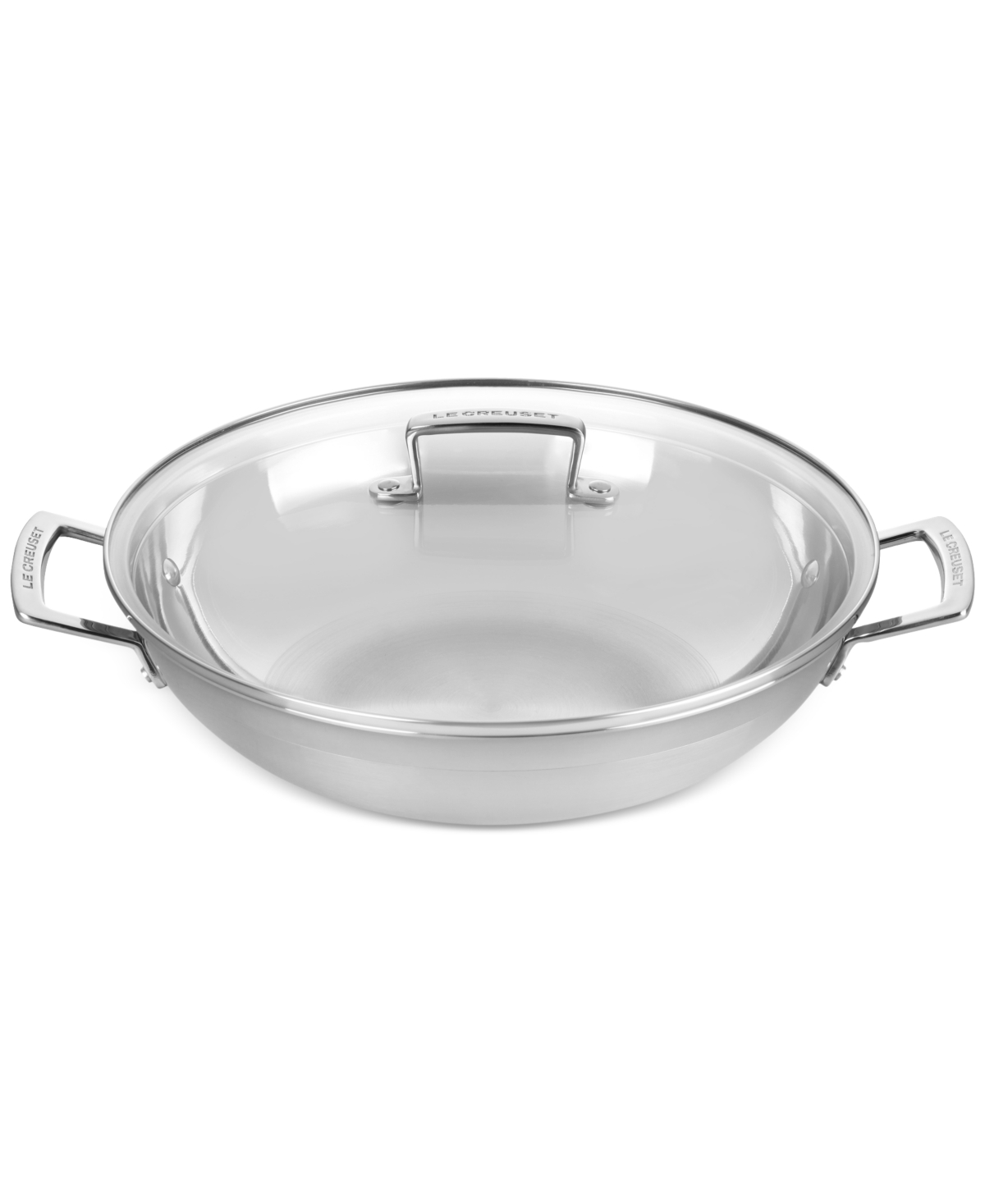 Click here for Le Creuset Classic Stainless Steel Round Wok & Gla... prices